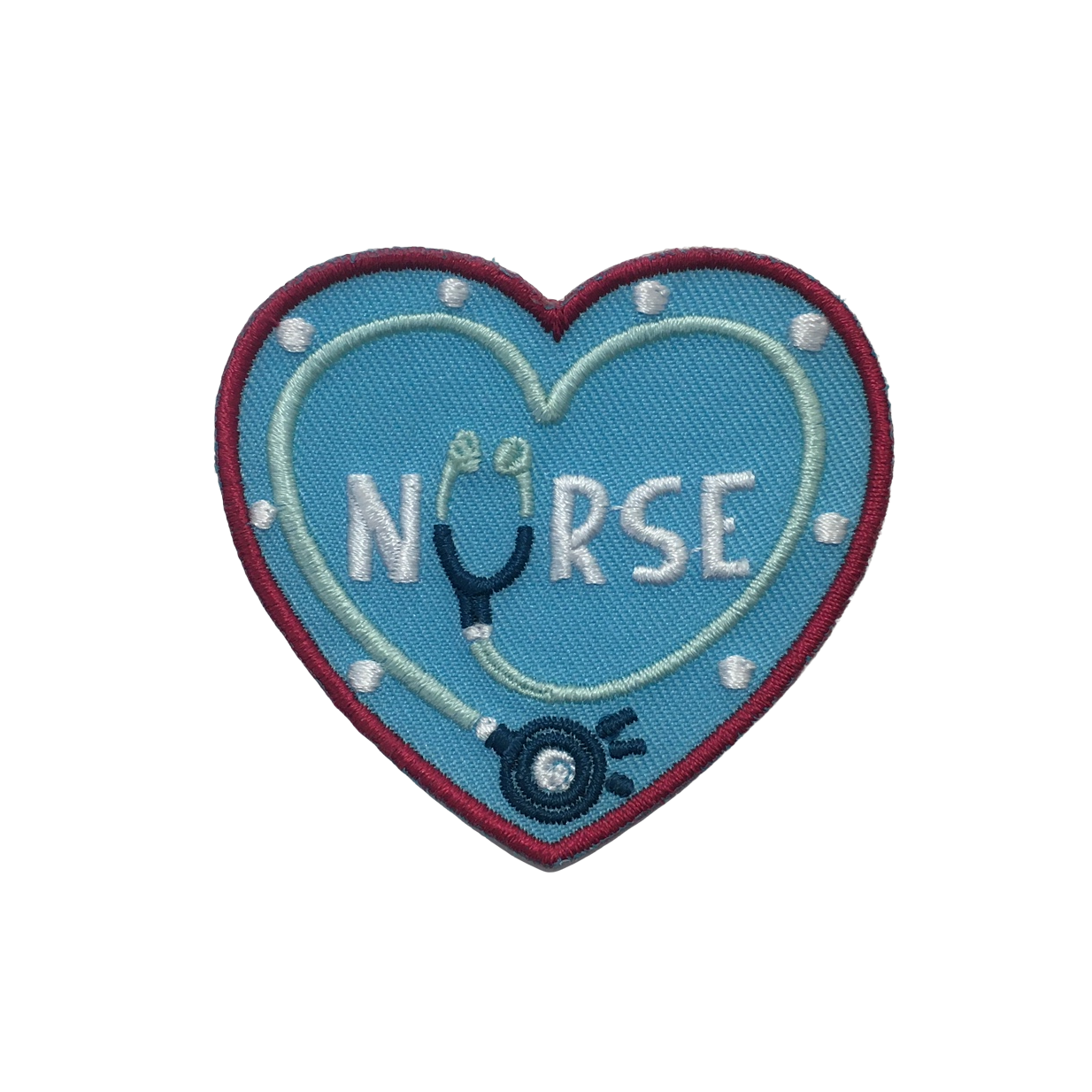Nurse Heart Patch - Sticky-Back Patch for Nurses | Dorothy Molter Museum